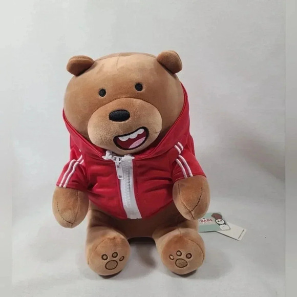 Miniso | Toys | Miniso We Bare Bears Cute Stuffed Animals Grizzly Bear ...